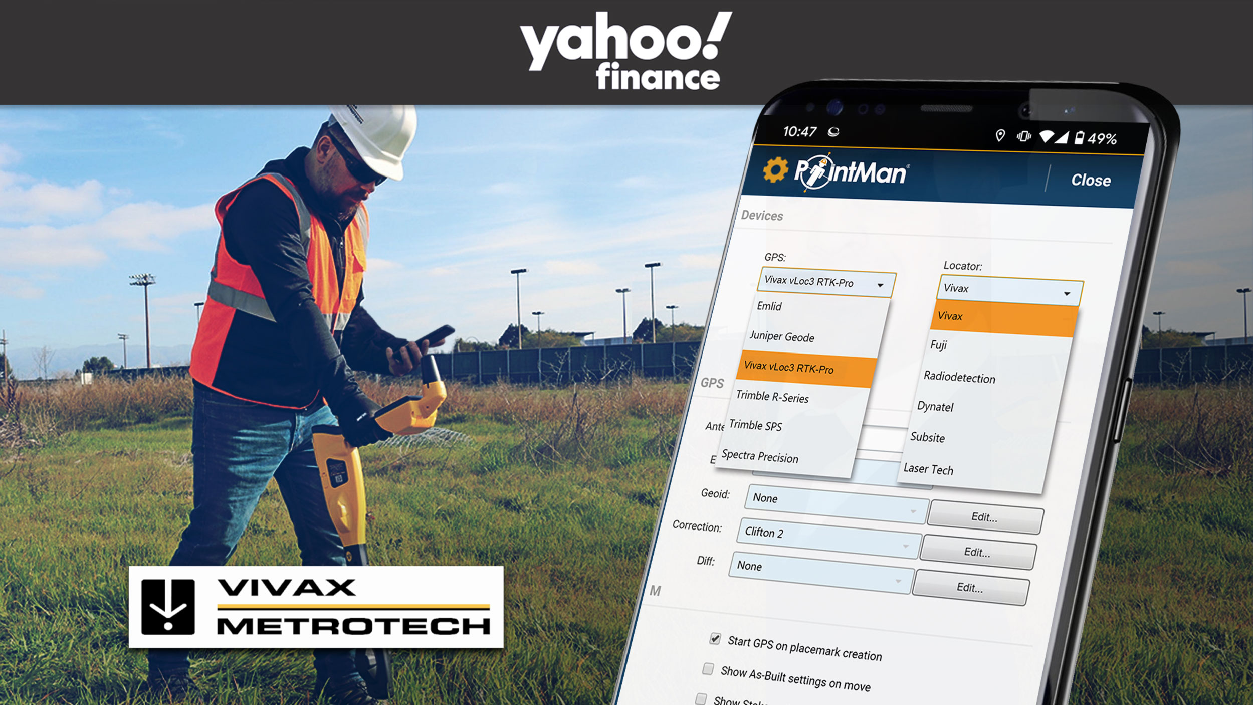 Vivax Metrotech Integrates PointMan into First Utility Locate Device ...